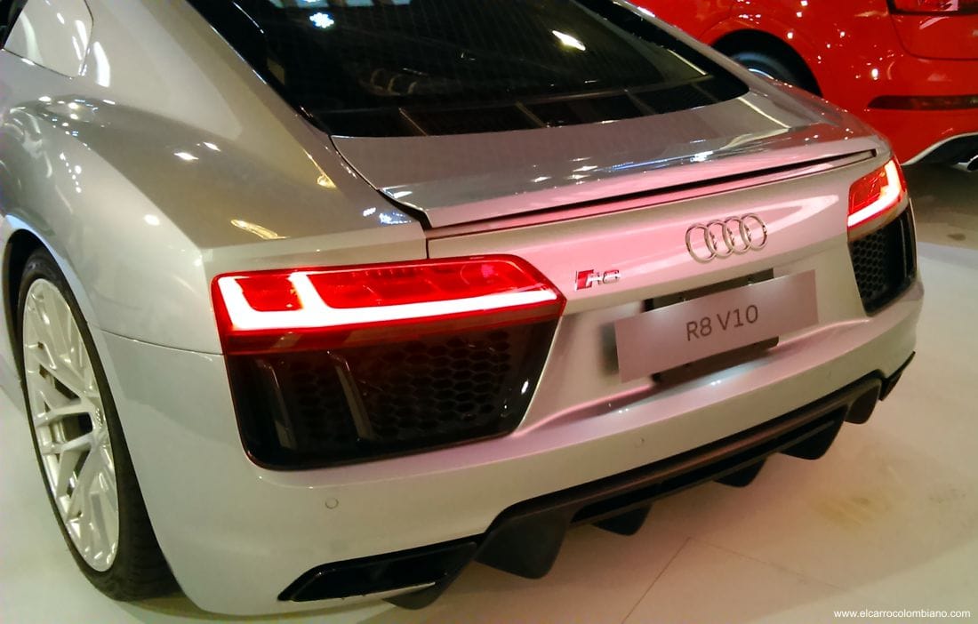 El nuevo Audi R8 V10 Plus, otra estrella deslumbrante en el Salón de Bogotá