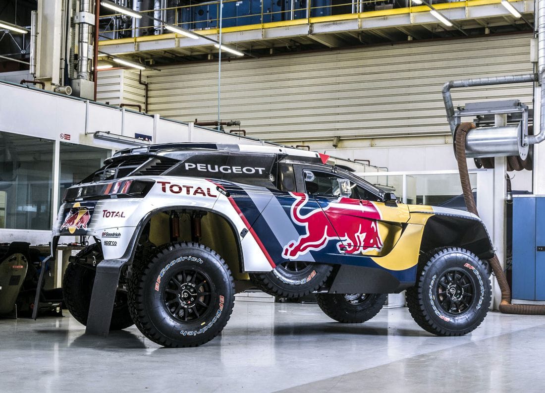 Así es el Peugeot 3008 DKR, especial para competir en el Rally Dakar