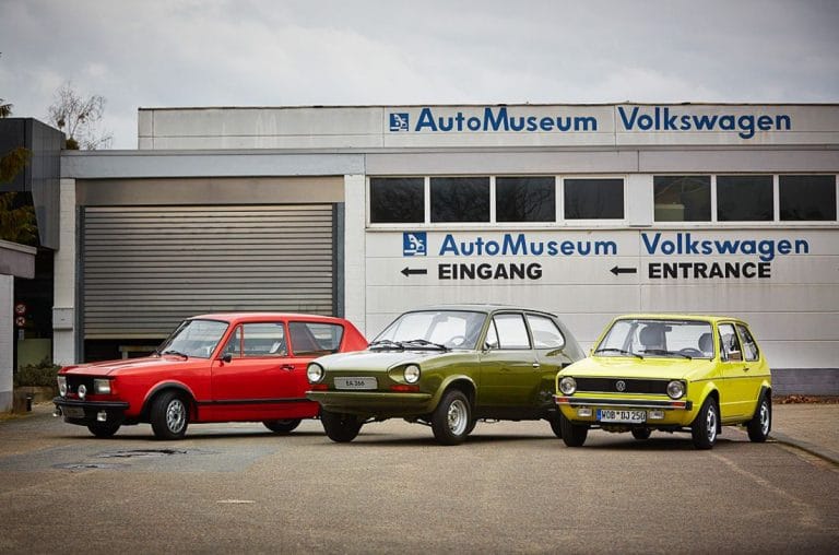 Volkswagen EA 266: Un Golf de motor central diseñado por Porsche que ...