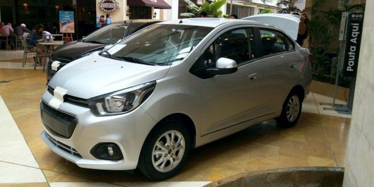 Fotos espía: El Chevrolet Beat Sedán ya está en Colombia