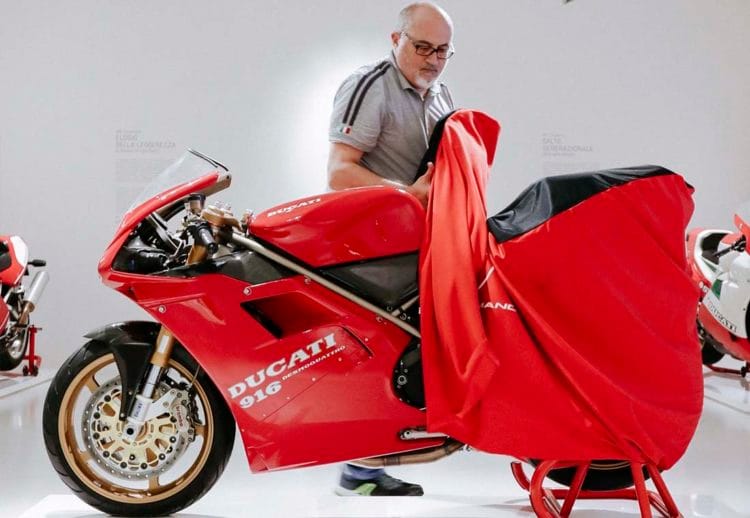 La Ducati 916 de Massimo Tamburini será parte del Museo Ducati