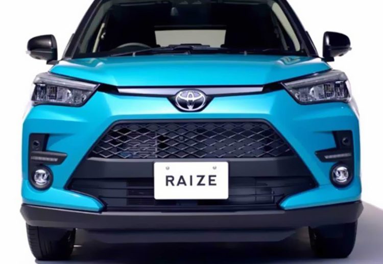 ¡Filtrado! Toyota Raize, el mini SUV de Toyota, se dejó ver antes de su ...