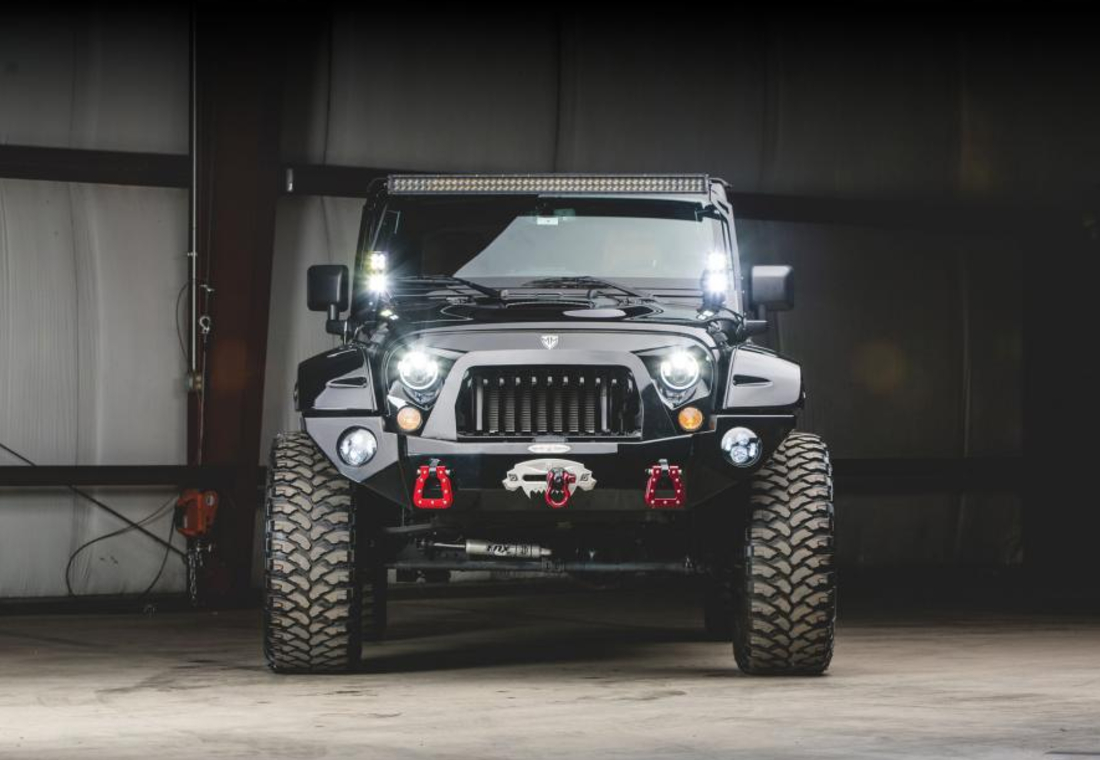 Subastaron este Jeep Wrangler modificado en casi 60.000 dólares