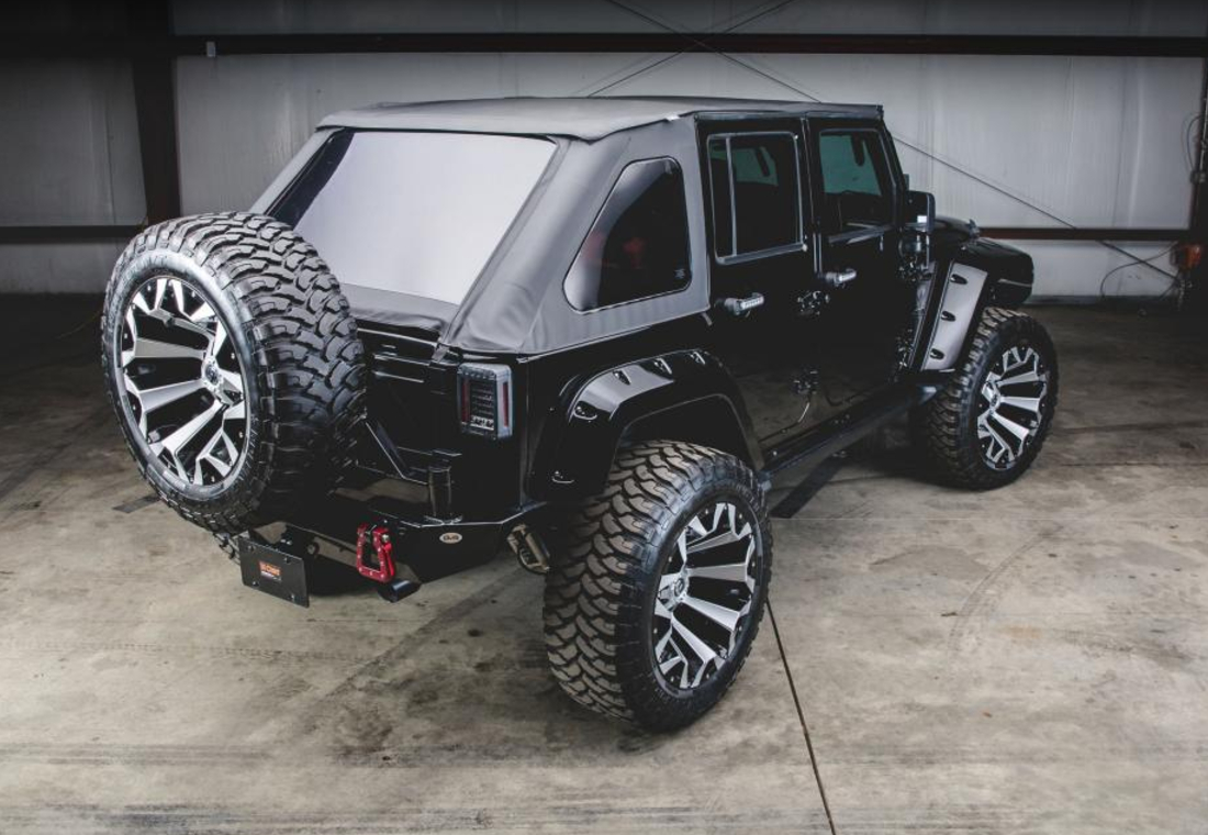 Subastaron este Jeep Wrangler modificado en casi 60.000 dólares