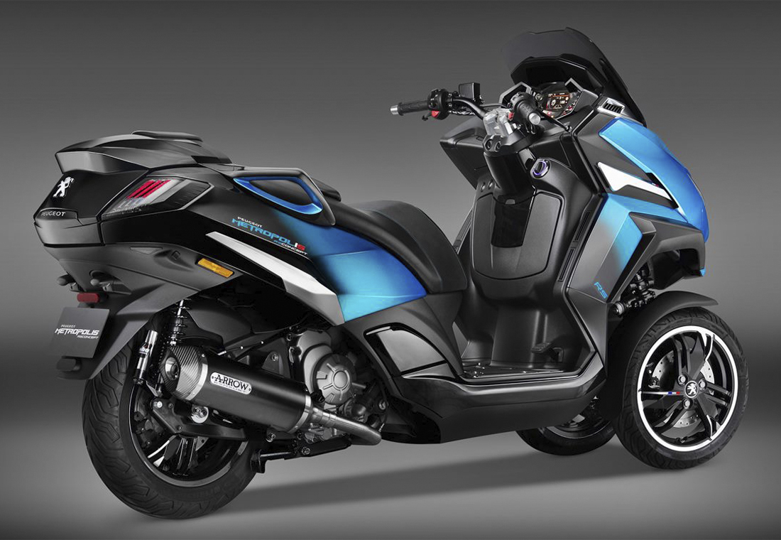 Peugeot Metropolis RS Concept: La moto con tecnología i-Connect