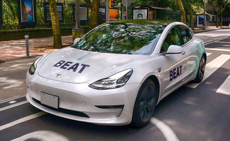 Beat anunció que tendrá una flota de Tesla Model 3 para América Latina
