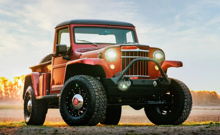 Esta Willys Pick-Up de 1955 es un clásico con corazón moderno