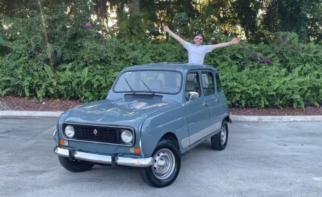 Así fue el reencuentro de un colombiano y su Renault 4 en Estados ...