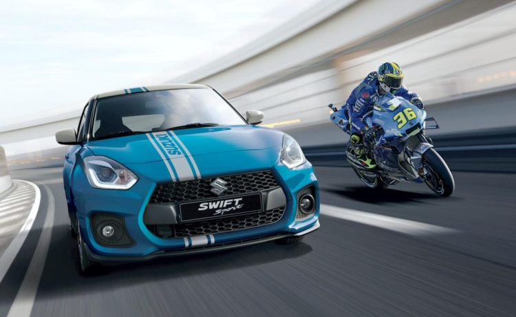 Suzuki Swift Sport Hybrid "World Champion Edition": un homenaje al Moto GP