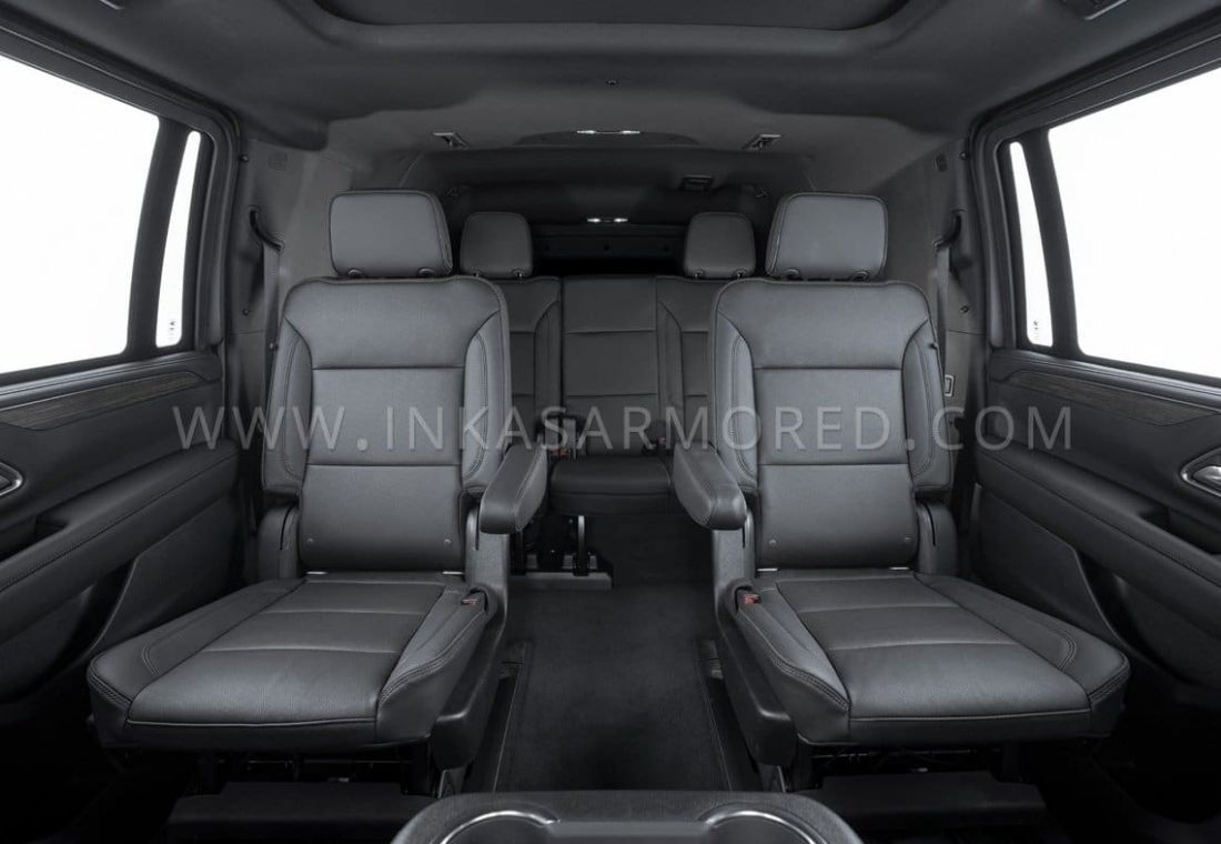 Esta Chevrolet Suburban blindada por Inkas Armored tiene el nivel de ...