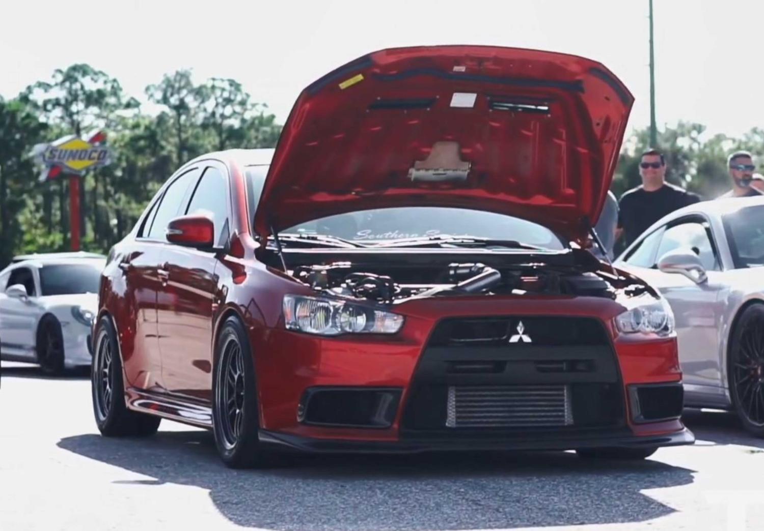 Este Mitsubishi Lancer EVO X modificado es una locura con 1.000 hp (+VIDEO)