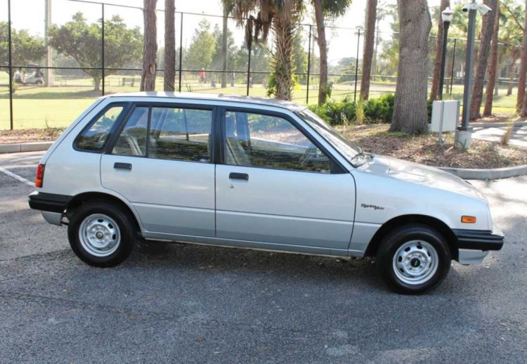 Chevrolet Sprint de 1986 a subasta: original y con 15.000 kms de uso