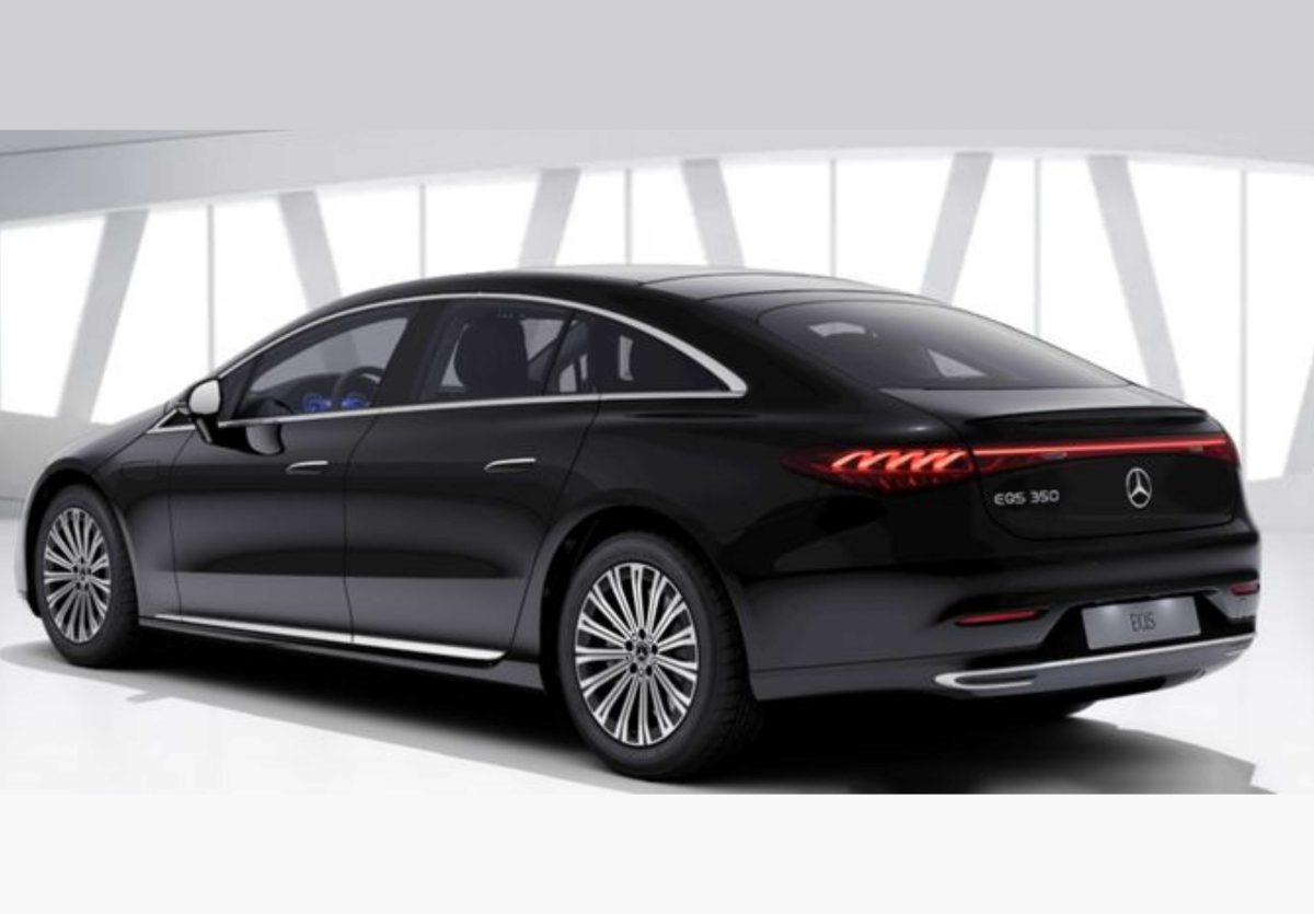 Mercedes EQS 350 es la versión 'asequible' del eléctrico más lujoso de ...