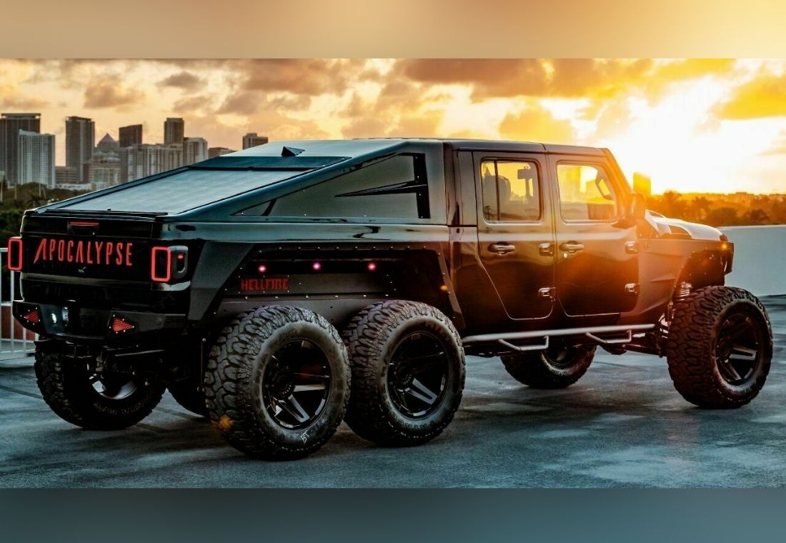 Jeep Gladiator 'Hellfire' 6x6: una imponente 'bestia' con 750 hp