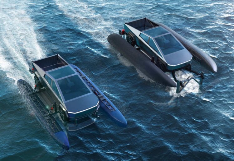 La Tesla Cybertruck aún no llega, pero ya hay quienes la imaginan en el ...