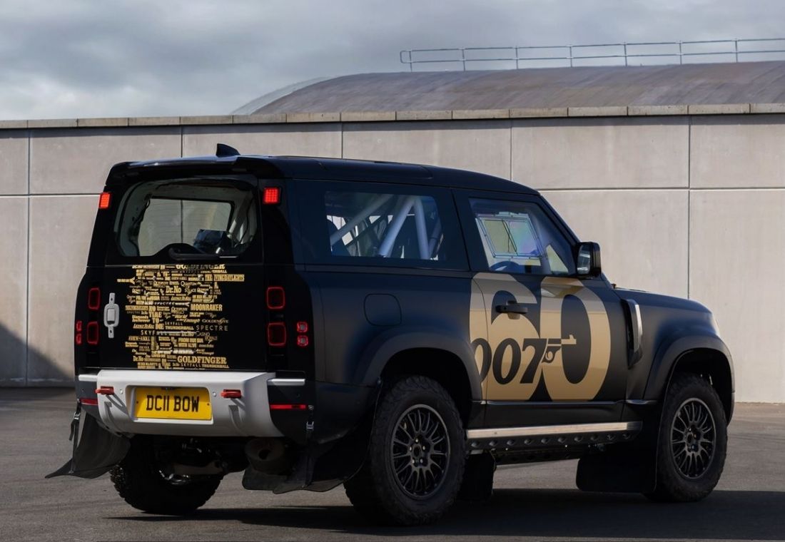 Land Rover Defender Rally: competencias al mejor estilo 'James Bond'
