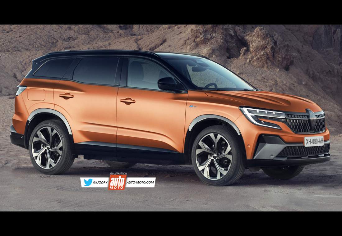 Posible sucesor de Renault Koleos: así sería el Grand Austral 7 asientos