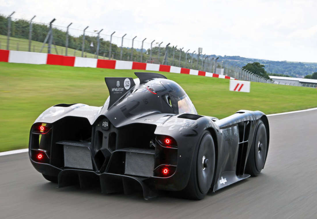 Tan pequeño como potente, este Hypercar eléctrico robó miradas en Goodwood