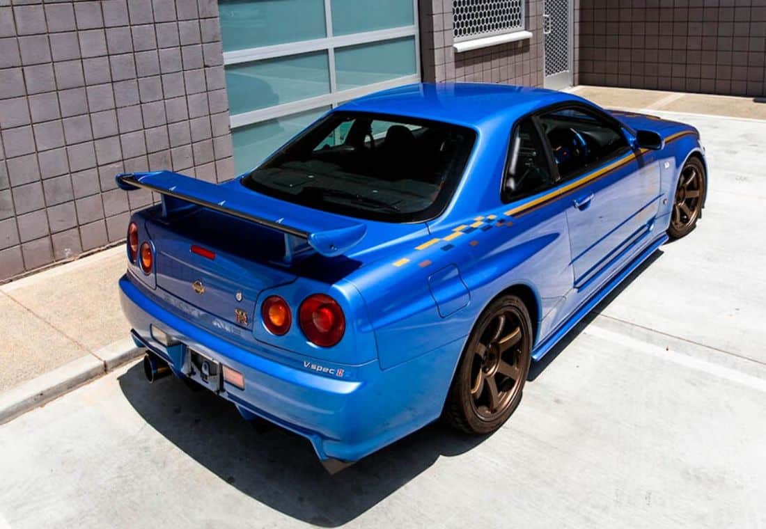 Subastado el Nissan Skyline GT-R R34 de Paul Walker... y a un precio ...