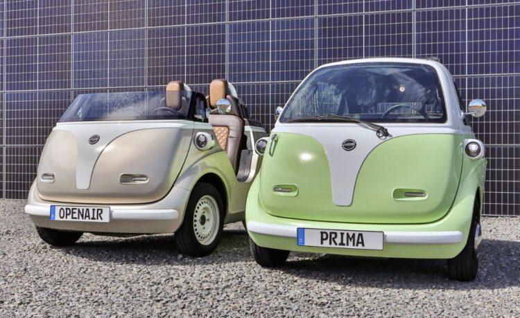 Evetta es otro mini auto eléctrico 'retro' inspirado en el BMW Isetta