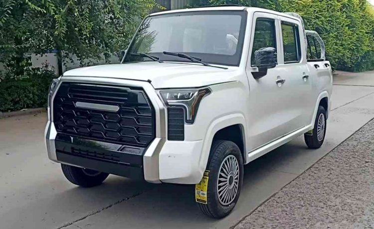 Conozca al 'clon chino' de Toyota Tundra: la mini pick-up SVH Tundar