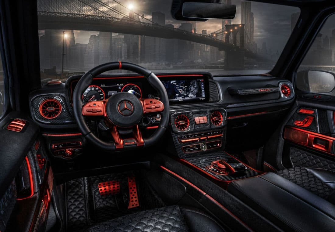 Brabus lo hizo de nuevo y logró una Clase G 'superpoderosa': P 900 ...