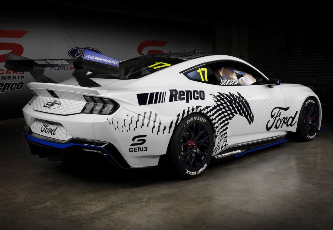 Ford Mustang Gen3 Supercar, listo para dejarle el 'polvero' a todos