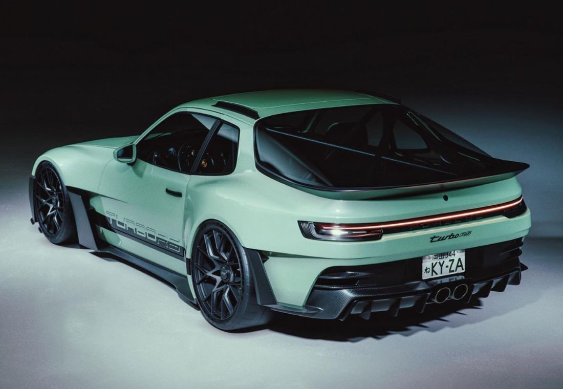 Así se vería el Porsche 944 Turbo RS con 'piezas' del 911 GT3 RS