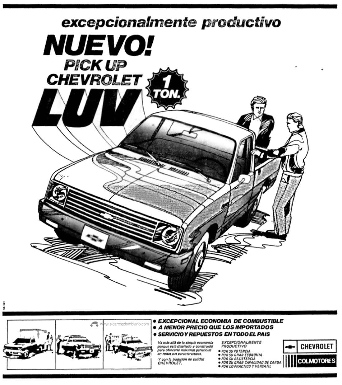 Chevrolet LUV, la pick-up pionera que por años ostentó "la fuerza de un ...