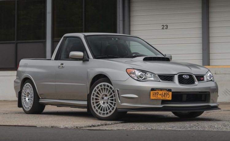 Subaru WRX STI se convirtió en pick-up, al mejor estilo de la clásica Brat