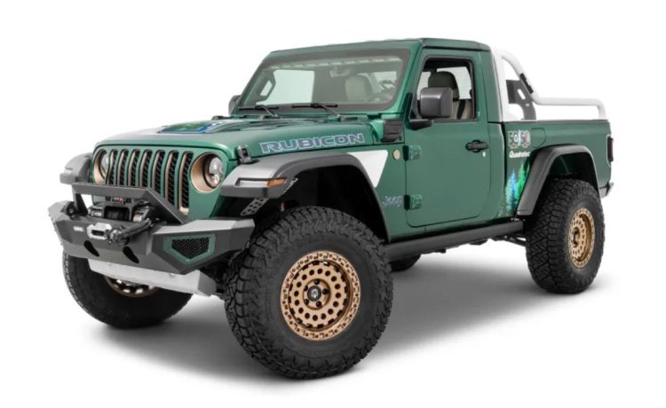 Jeep Wrangler "JTe", es una modificación de dos puertas y amplio ...
