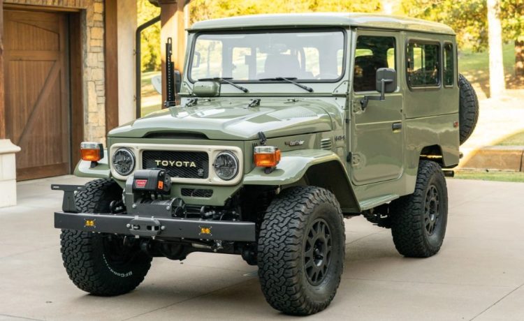 Este Toyota Land Cruiser FJ43 único, se vendió por casi 250 mil dólares ...