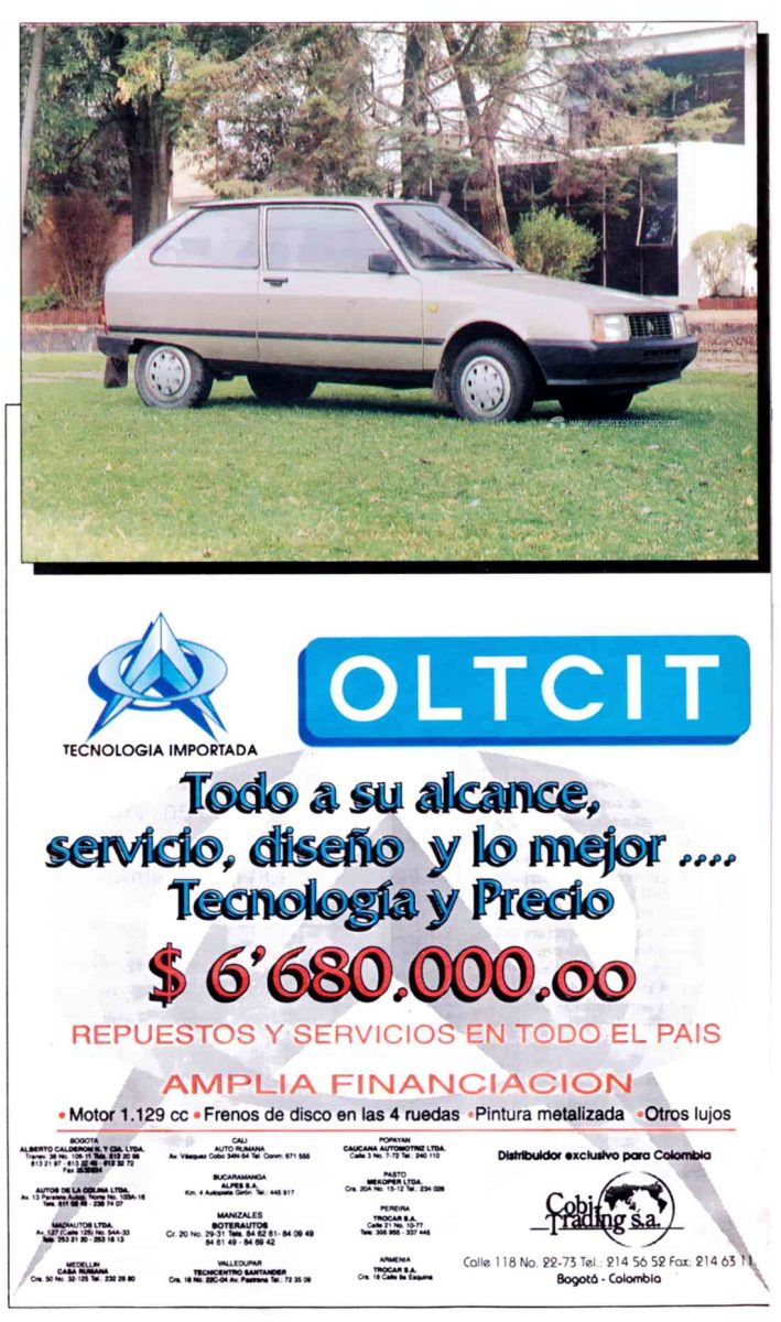 ¿Recuerdan al Oltcit? Aún sobreviven unos pocos en Colombia... como este