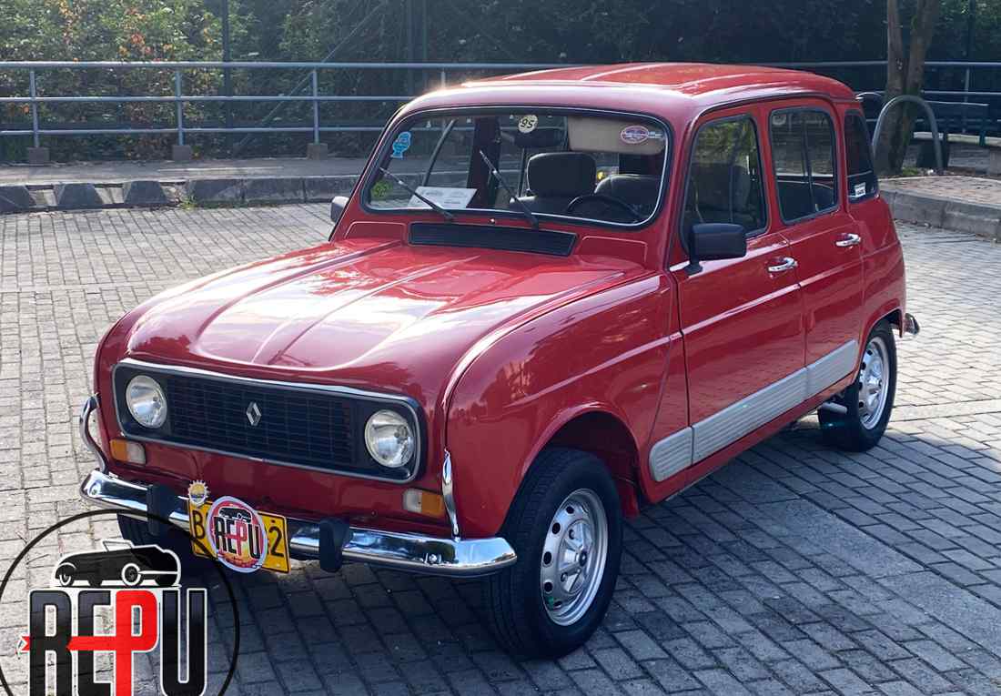 Uno de los últimos Renault 4 Líder 1300 producidos en Colombia, está a la venta