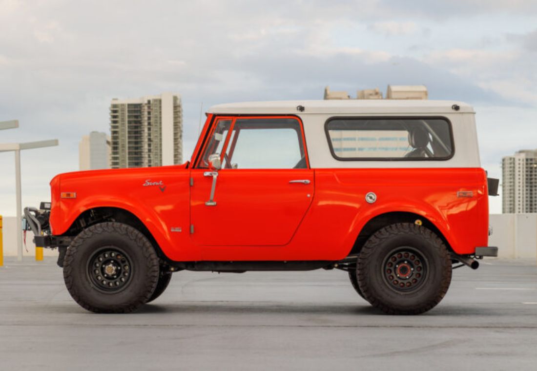 International Scout 800B restomod, una mirada al pasado antes de ...