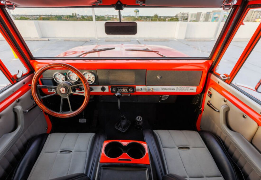 International Scout 800B restomod, una mirada al pasado antes de ...