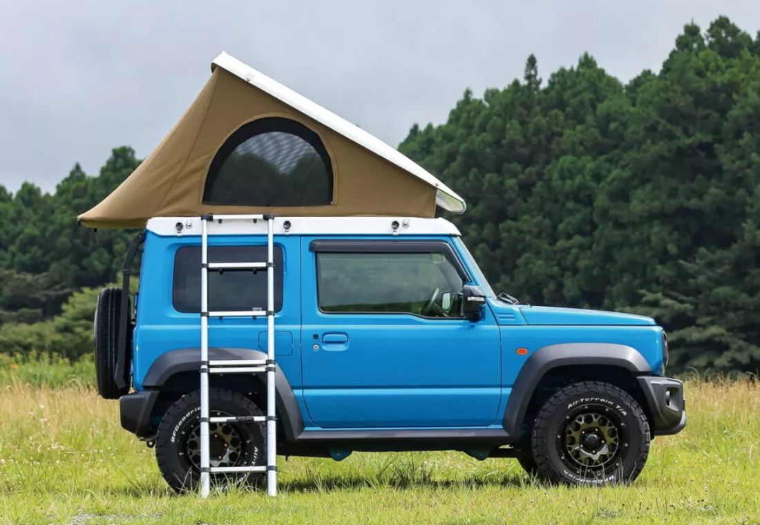 Suzuki Jimny está más preparado para la aventura con este kit de 'camping'