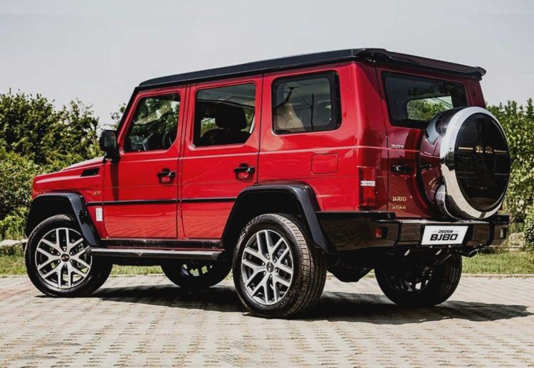 Mercedes-Benz Clase G también tiene una 'replica' en China, es el BAIC BJ80