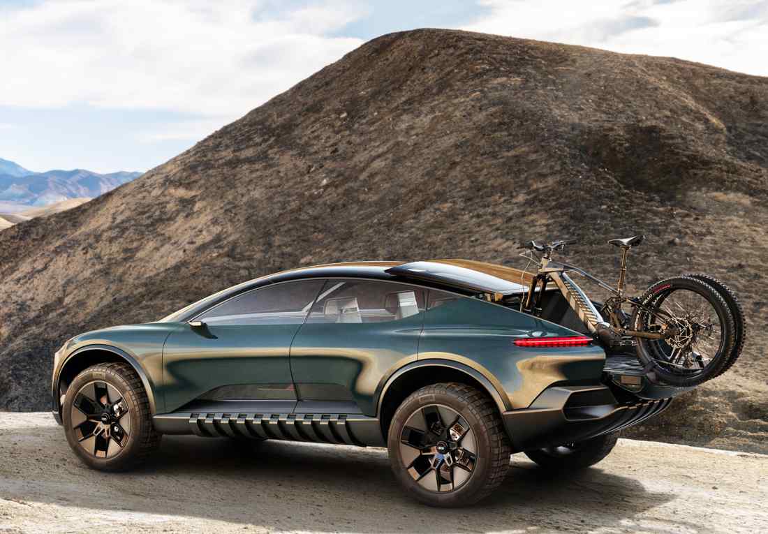Audi Activesphere, el SUV coupé del futuro que se transforma en pick-up