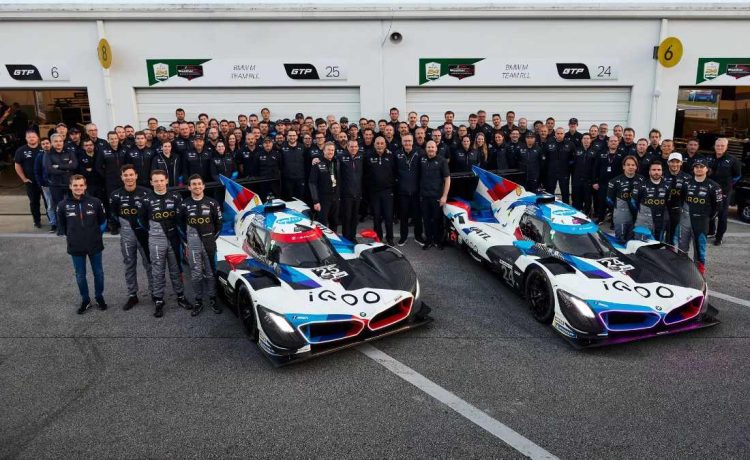 BMW M Hybrid V8 debutó en las 24 Horas de Daytona: Una 'bestia' para pistas