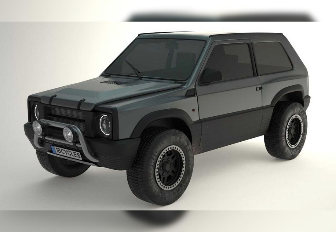 El Fiat Panda 4x4 entra a la moda de los 'restomod' en un proyecto ...
