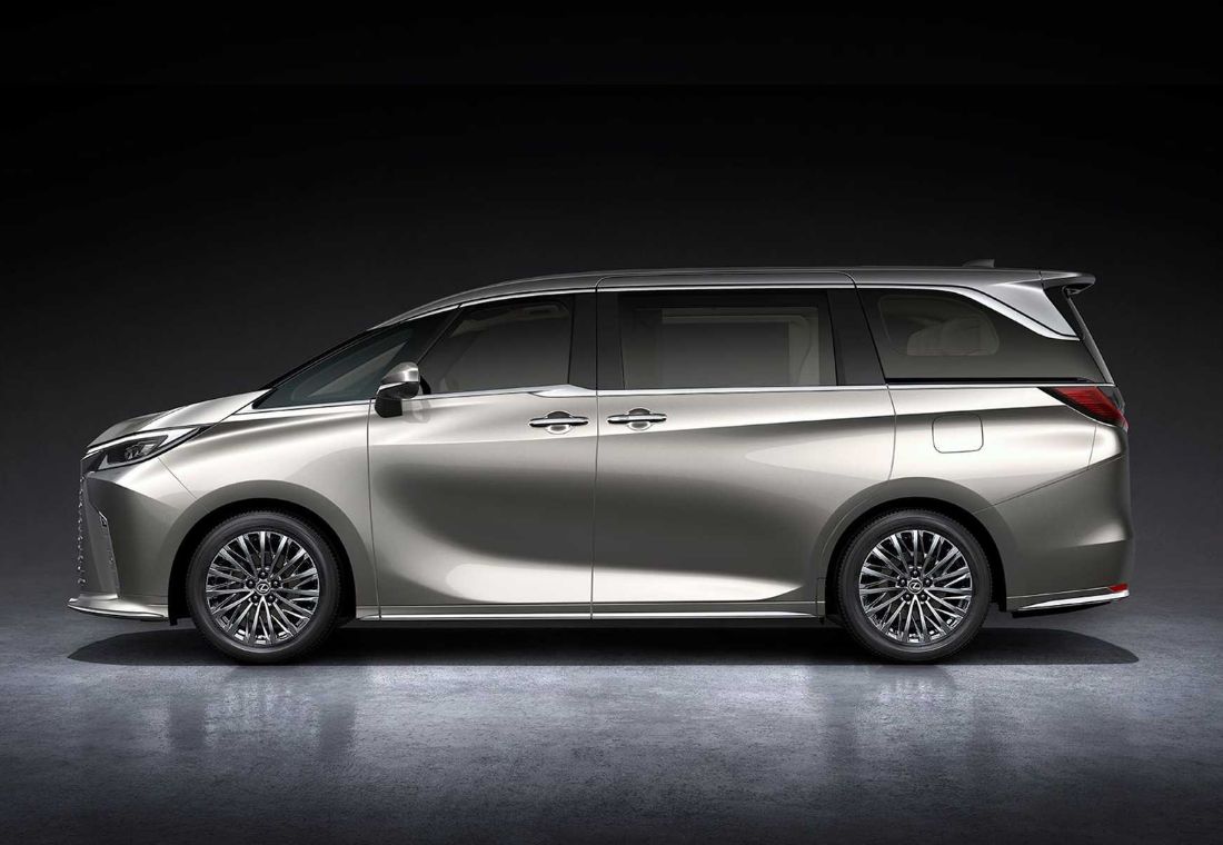 Lexus LM es una lujosa minivan con un alto nivel de tecnología y confort