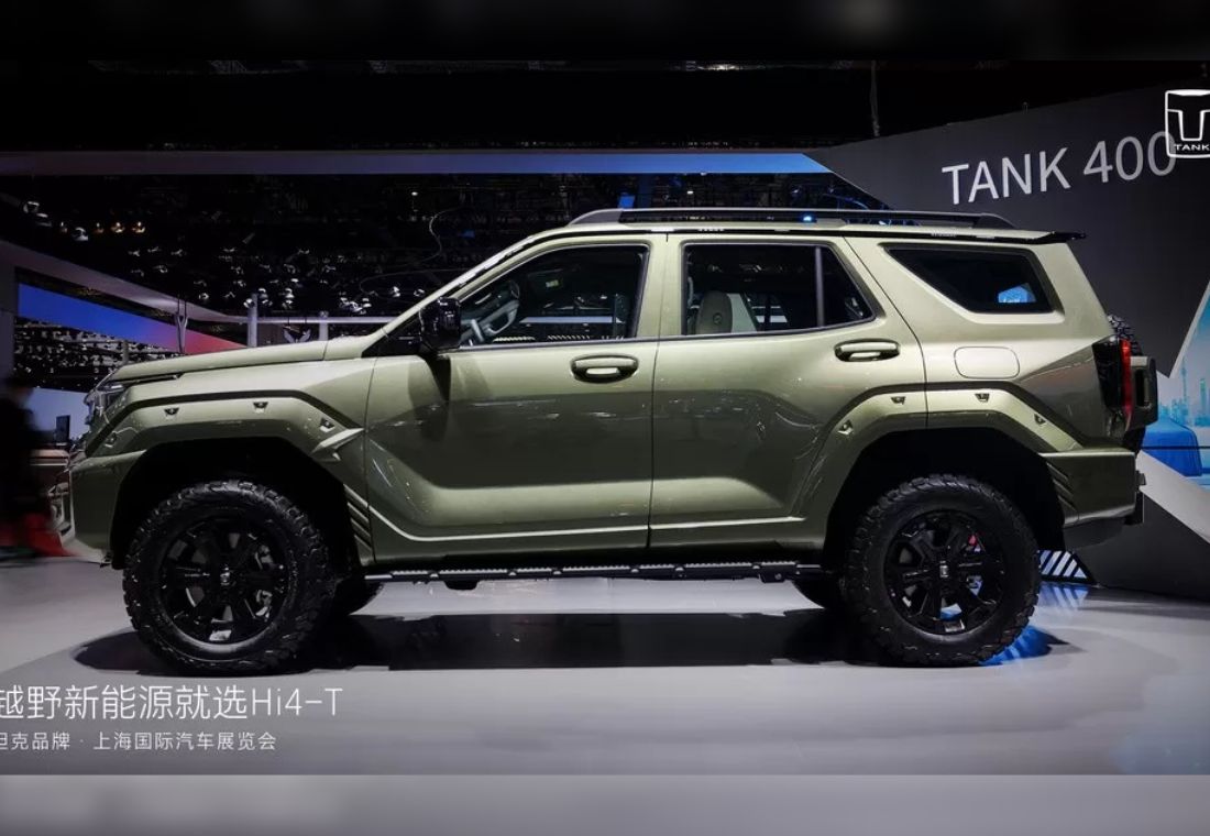 Tank 400 debuta como un agresivo SUV híbrido enchufable con más de 400 hp
