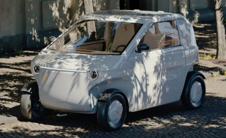 Luvly 0 es un nuevo mini auto eléctrico que llega a domicilio y se arma ...