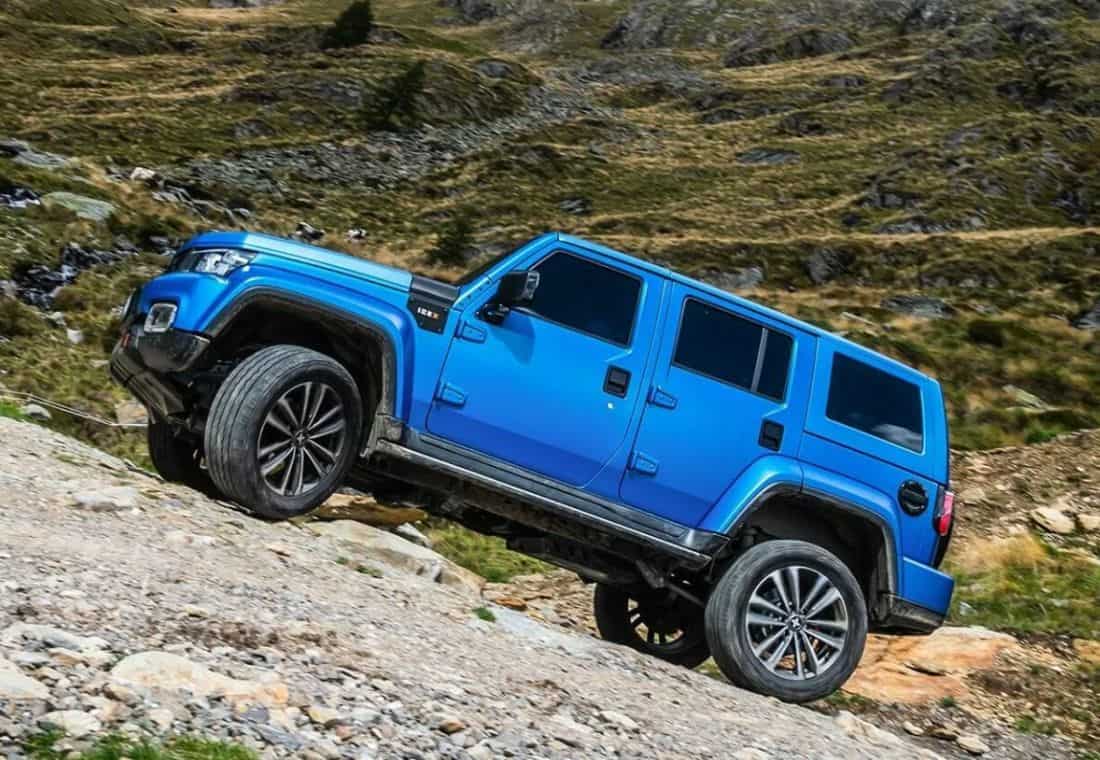 El BAIC BJ40 chino llega a Europa para enfrentar a Wrangler y Defender ...