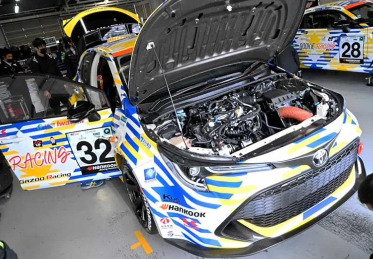 Toyota puso a prueba su carro deportivo a hidrógeno líquido, el GR Corolla H2