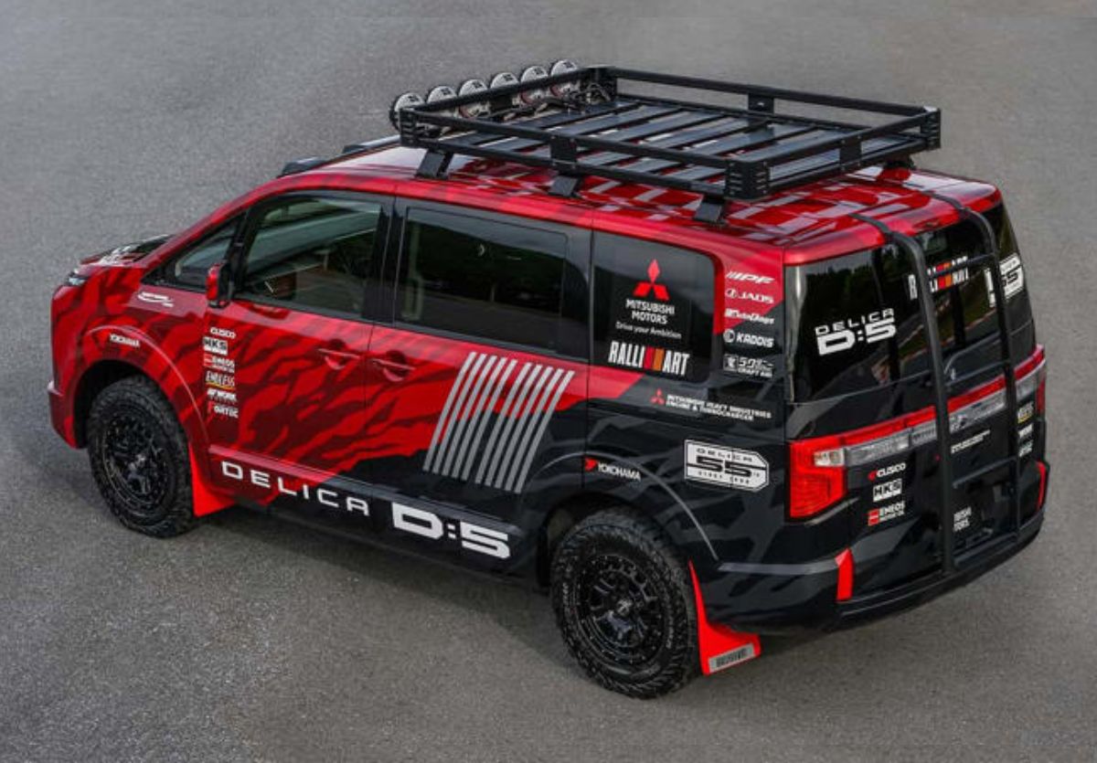 Mitsubishi Delica D:5 Ralliart: la minivan japonesa mostró su faceta más aventurera