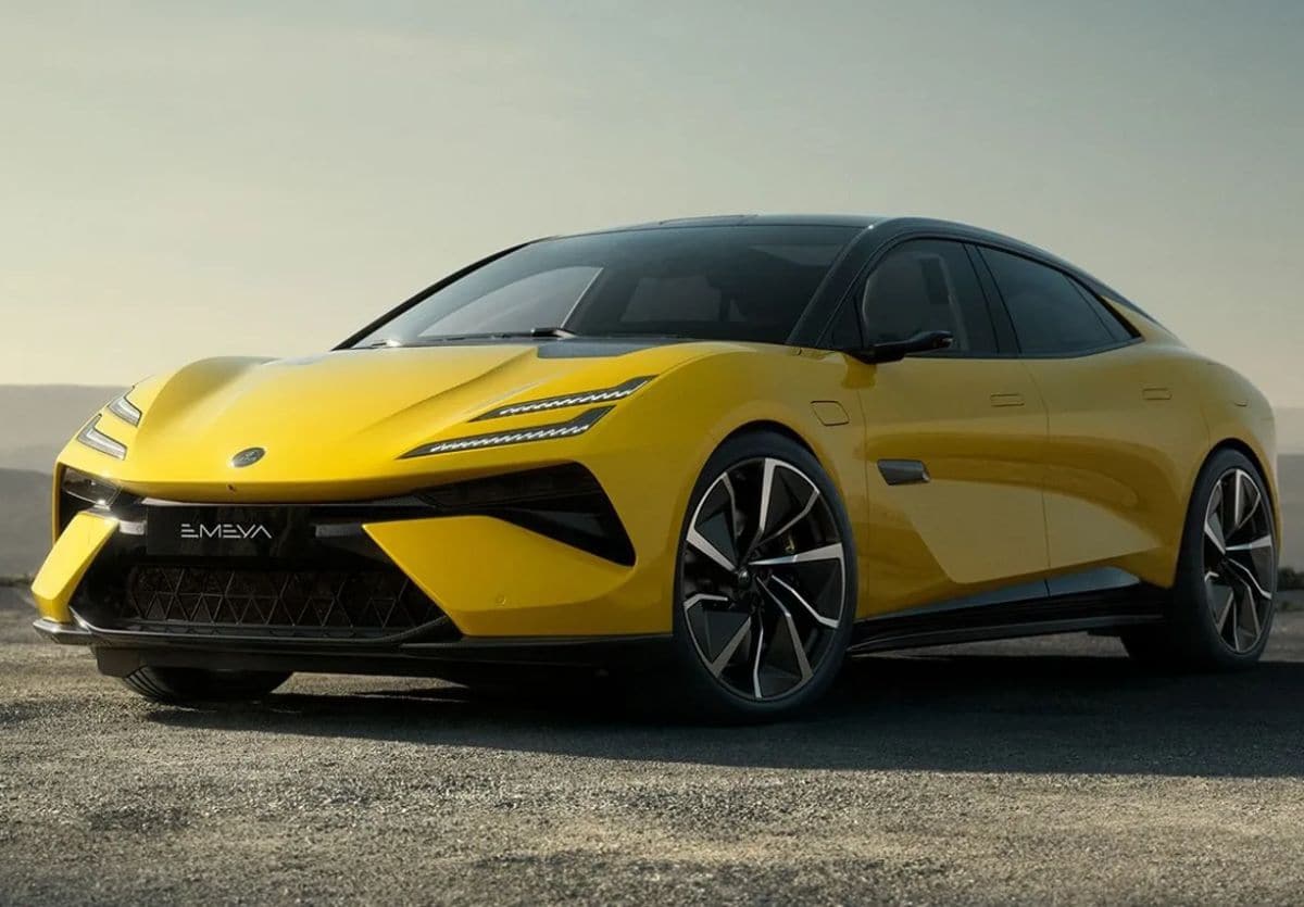 Lotus Emeya es el nuevo sedán eléctrico deportivo, muy rápido y con ...