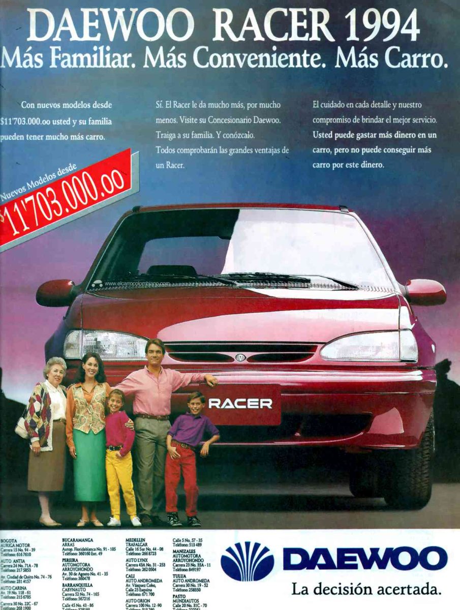 Daewoo: la exitosa pero fugaz marca coreana que dejó huella en Colombia