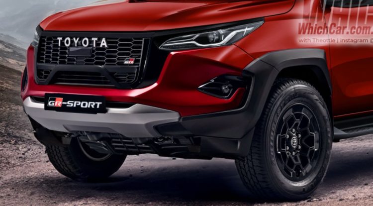 Esta es una Toyota SW4 Fortuner GR Sport que nos muestra su posible ...